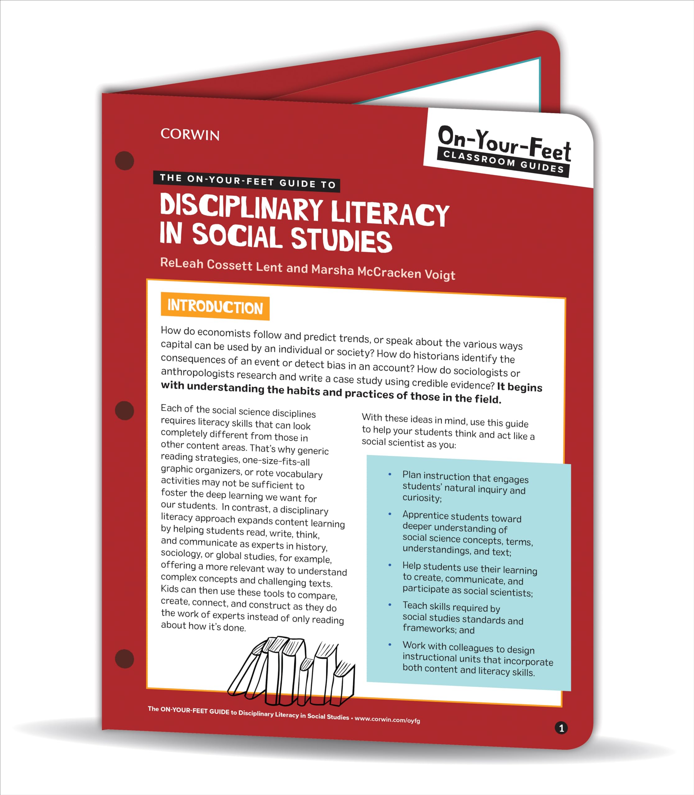 The On-Your-Feet Guide to Disciplinary Literacy in Social Studies (On-Your-Feet-Guides)