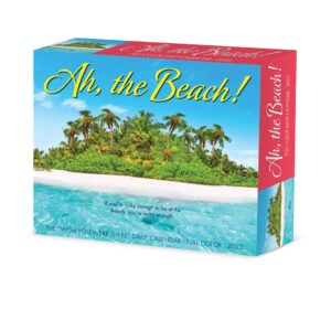 ah, the beach! 2023 box calendar