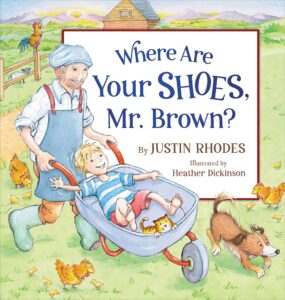 where are your shoes, mr. brown?