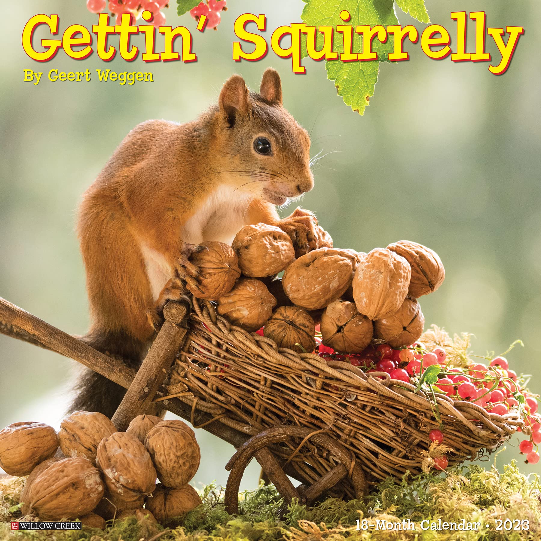 Gettin' Squirrelly 2023 Wall Calendar