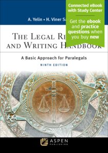 legal research and writing handbook: a basic approach for paralegals [connected ebook with study center](aspen paralegal) (aspen paralegal series)