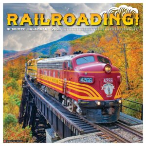 railroading 2023 wall calendar