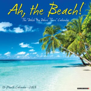 ah, the beach! 2023 wall calendar