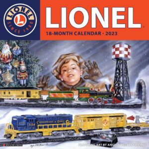 lionel 2023 wall calendar