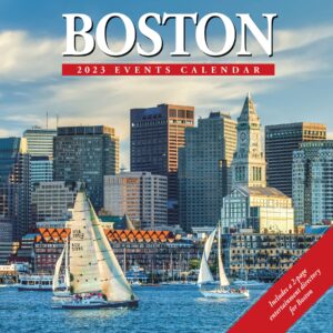 boston 2023 wall calendar