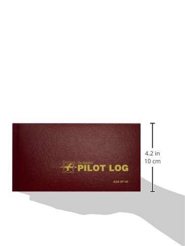 The Standard Pilot Log (Burgundy): ASA-SP-40 (Standard Pilot Logbooks)