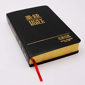 CUV (Simplified Script), NIV, Chinese/English Bilingual Bible, Bonded Leather, Black (Chinese Edition)