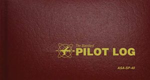 the standard pilot log (burgundy): asa-sp-40 (standard pilot logbooks)