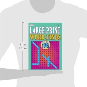 Large Print Word-Finds Puzzle Book-Word Search