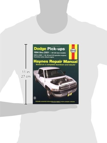 Dodge Pick-ups, 1994-2001 (Haynes Repair Manuals)