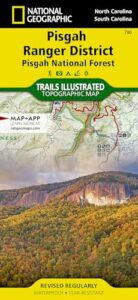 pisgah ranger district map [pisgah national forest] (national geographic trails illustrated map, 780)