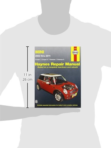 Mini Cooper, Cooper S, Clubman & Clubman S 2002-2011 Repair Manual (Haynes Repair Manual)