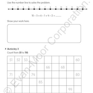 Evan-Moor Daily Math Practice, Grade 1