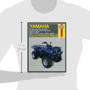 Yamaha Kodiak & Grizzly ATVs (93 - 05) Haynes Repair Manual (Paperback)