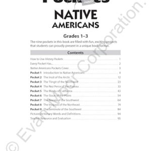 History Pockets: Native Americans, Grades 1-3