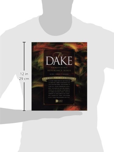 Dake Annotated Reference Bible-KJV-Large Print