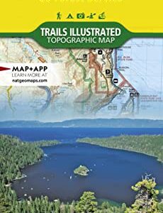 Lake Tahoe Basin Map [US Forest Service] (National Geographic Trails Illustrated Map, 803)