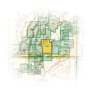 Canyons of the Escalante Map [Grand Staircase-Escalante National Monument] (National Geographic Trails Illustrated Map, 710)