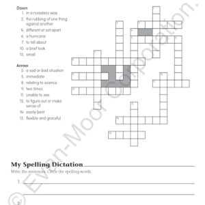 Evan-Moor Building Spelling Skills, Grade 6 - Homeschooling & Classroom Resource Workbook, Reproducible Worksheets, Teaching Edition, Spelling Strategies, Reading and Writing Skills