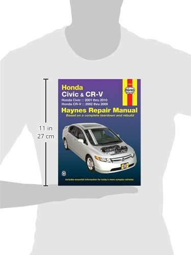 Honda Civic 2001-2010 & CRV 2002-2009 (Haynes Repair Manual)