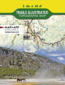 Yellowstone National Park Map (National Geographic Trails Illustrated Map, 201)