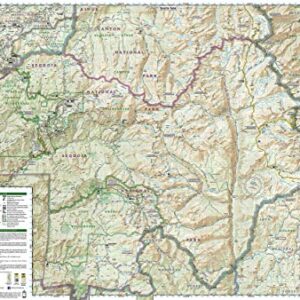 Sequoia and Kings Canyon National Parks Map (National Geographic Trails Illustrated Map, 205)