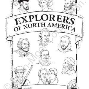 History Pockets: Explorers of North America, Grades 4-6+