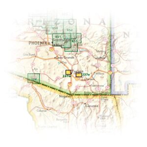 Saguaro National Park Map (National Geographic Trails Illustrated Map, 237)