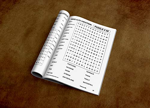 Large Print Word-Finds Puzzle Book-Word Search