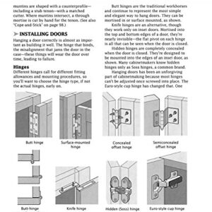 Illustrated Cabinetmaking: How to Design and Construct Furniture That Works (Fox Chapel Publishing) Over 1300 Drawings & Diagrams for Drawers, Tables, Beds, Bookcases, Cabinets, Joints & Subassemblies