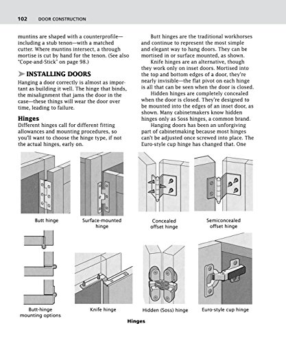 Illustrated Cabinetmaking: How to Design and Construct Furniture That Works (Fox Chapel Publishing) Over 1300 Drawings & Diagrams for Drawers, Tables, Beds, Bookcases, Cabinets, Joints & Subassemblies