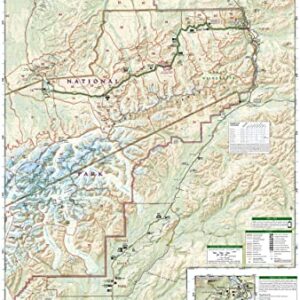 Denali National Park and Preserve Map (National Geographic Trails Illustrated Map, 222)