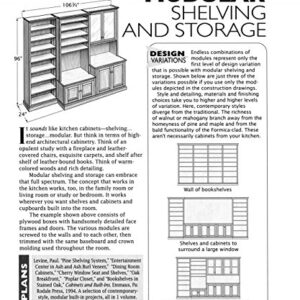 Illustrated Cabinetmaking: How to Design and Construct Furniture That Works (Fox Chapel Publishing) Over 1300 Drawings & Diagrams for Drawers, Tables, Beds, Bookcases, Cabinets, Joints & Subassemblies