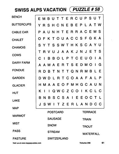 Large Print Word-Finds Puzzle Book-Word Search