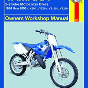 Yamaha 2-stroke Motocross Bikes (86 - 06) Haynes Repair Manual (Paperback)