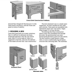 Illustrated Cabinetmaking: How to Design and Construct Furniture That Works (Fox Chapel Publishing) Over 1300 Drawings & Diagrams for Drawers, Tables, Beds, Bookcases, Cabinets, Joints & Subassemblies