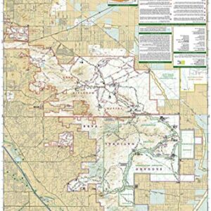 Saguaro National Park Map (National Geographic Trails Illustrated Map, 237)