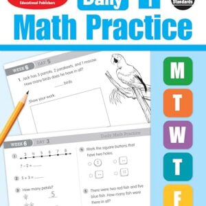 Evan-Moor Daily Math Practice, Grade 1