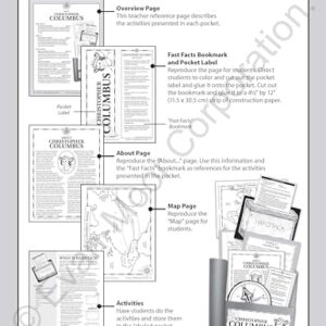 History Pockets: Explorers of North America, Grades 4-6+