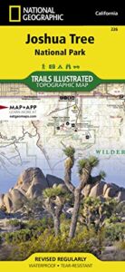 joshua tree national park (national geographic trails illustrated map) (national geographic trails illustrated map, 226)