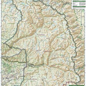 Sequoia and Kings Canyon National Parks Map (National Geographic Trails Illustrated Map, 205)