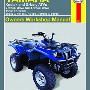 Yamaha Kodiak & Grizzly ATVs (93 - 05) Haynes Repair Manual (Paperback)