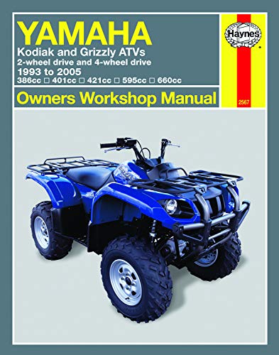 Yamaha Kodiak & Grizzly ATVs (93 - 05) Haynes Repair Manual (Paperback)