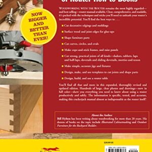 Woodworking with the Router, Revised and Updated: Professional Router Techniques and Jigs Any Woodworker Can Use (Fox Chapel Publishing) Comprehensive, Beginner-Friendly Guide (American Woodworker)