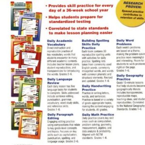 Evan-Moor Building Spelling Skills, Grade 5 - Homeschooling & Classroom Resource Workbook, Reproducible Worksheets, Teaching Edition, Spelling Strategies, Reading and Writing Skills