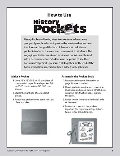 History Pockets: Moving West, Grades 4-6+