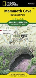 mammoth cave national park map (national geographic trails illustrated map, 234)