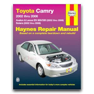 toyota camry, 2002-2006 (haynes repair manual)