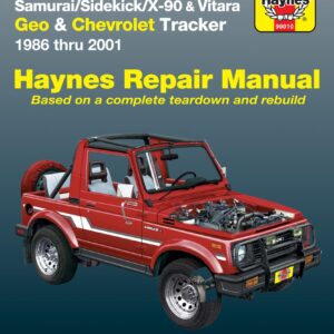 Suzuki Samurai,Sidekick, X-90 & Vitara (86-01) Haynes Manual (USA) (Paperback)