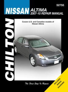 nissan altima, 2007 - 2010 (chilton's total car care repair manual)